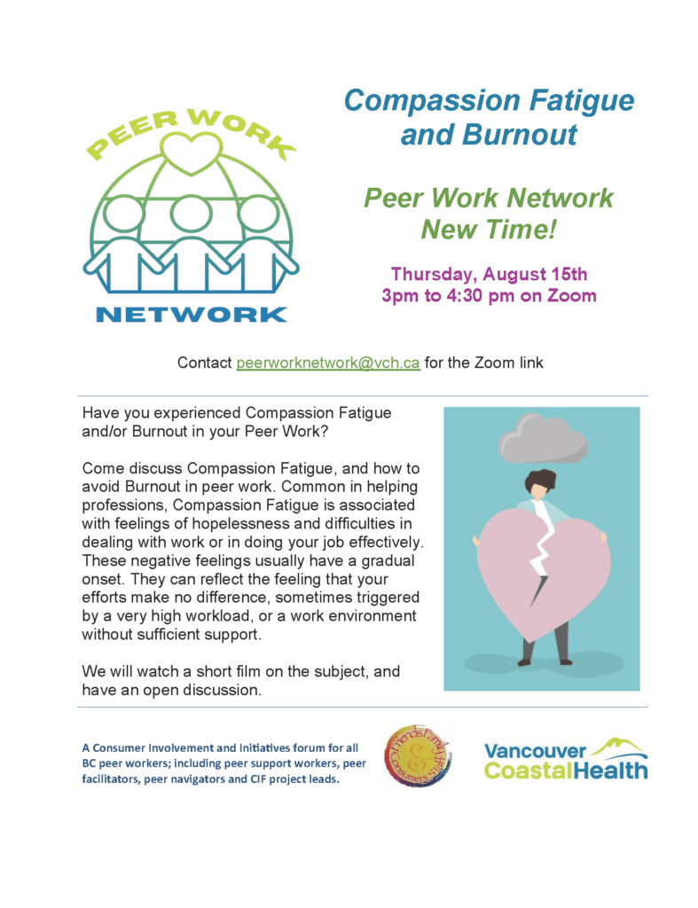 Peer Work Network | Programs | Spotlight on Mental Health